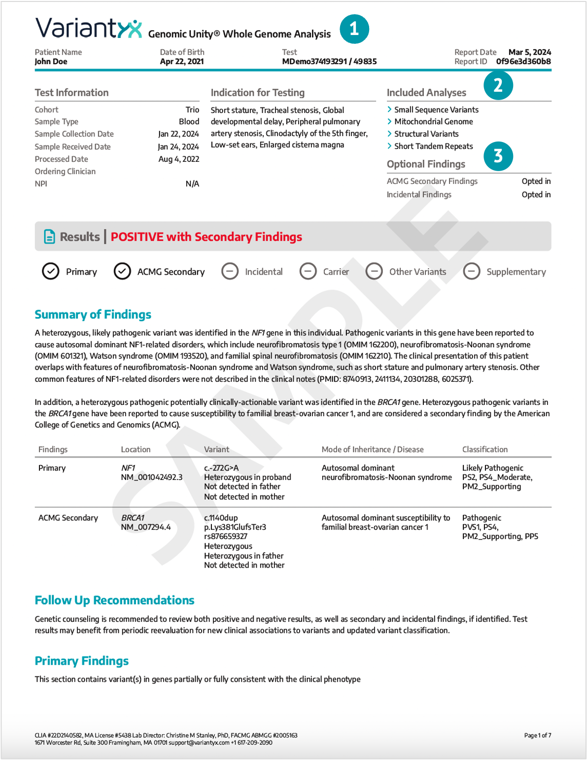 Understanding Variantyx Reports - Variantyx