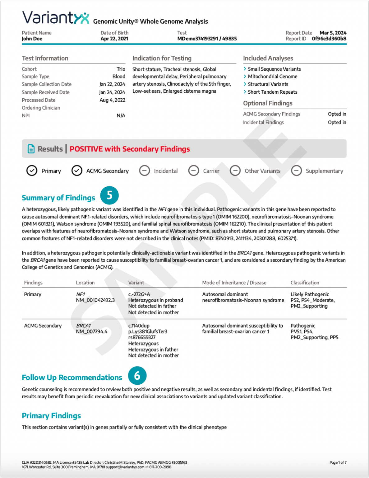 Understanding Variantyx Reports - Variantyx