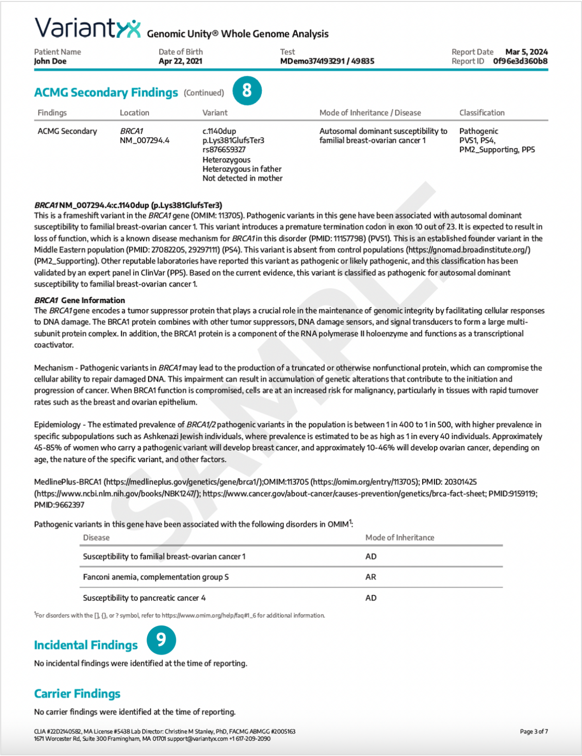 Understanding Variantyx Reports - Variantyx
