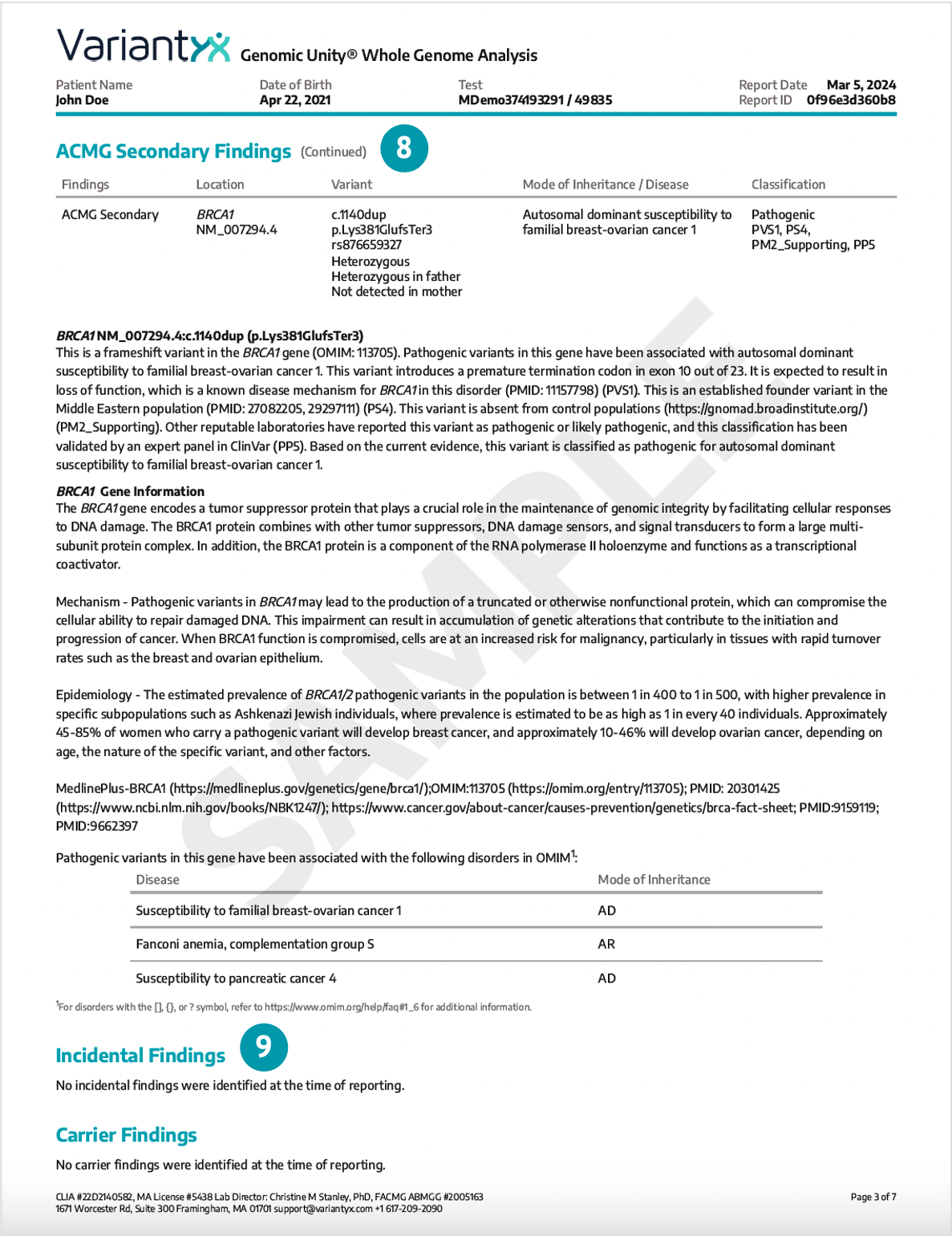 Understanding Variantyx Reports - Variantyx