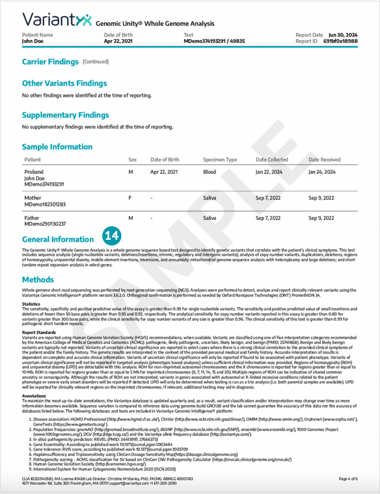 Understanding Variantyx Reports - Variantyx